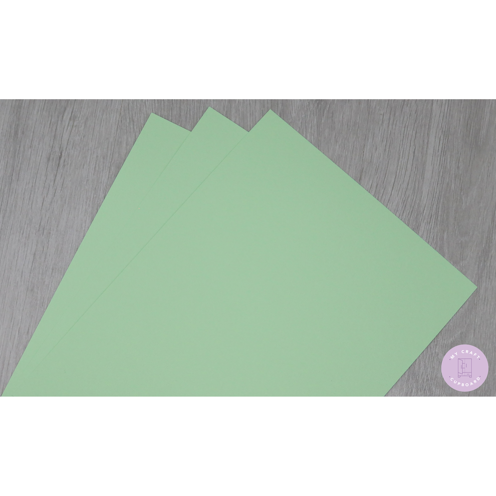 Coloured Card 160gsm Apple Green – mycraftcupboard.co.uk