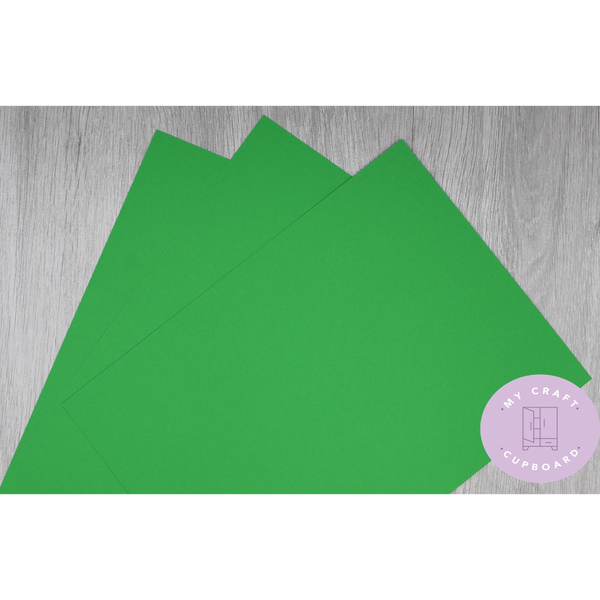Coloured Card 160gsm Billiard Green – mycraftcupboard.co.uk