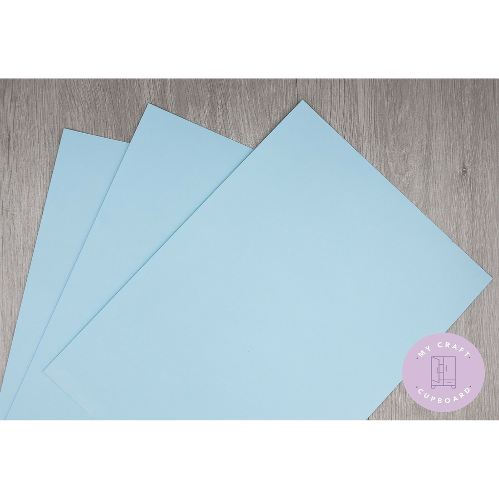 Coloured Card 160gsm Puffin Blue – mycraftcupboard.co.uk
